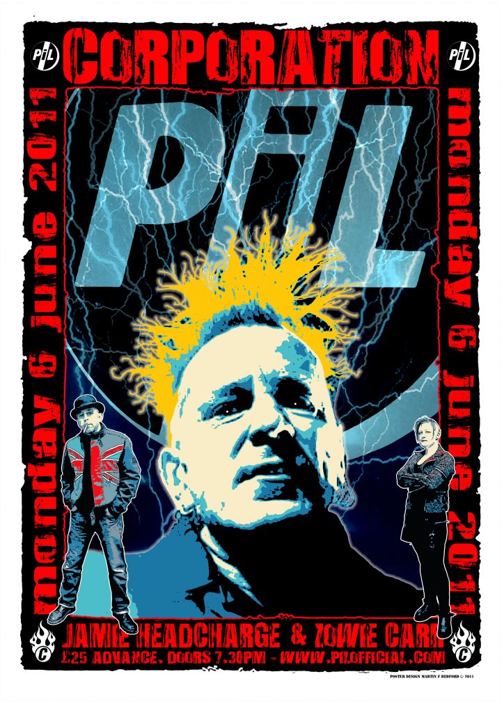 Public Image Ltd PIL – Martin F Bedford